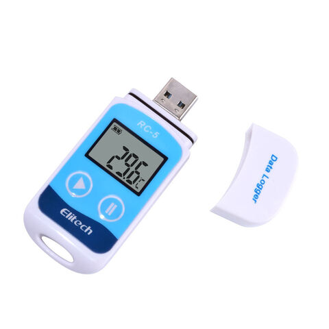 High Accuracy Usb Temperature Recorder For Freezer Cold Room Digital ...