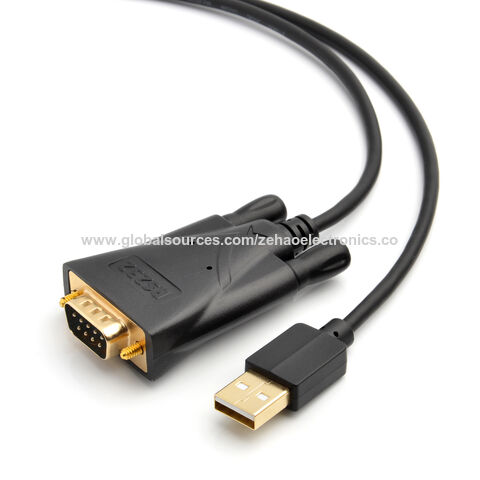 Usb 2.0 To Rs232 Db9 Serial Port Adapter Cable With Ftdi Chipset ...