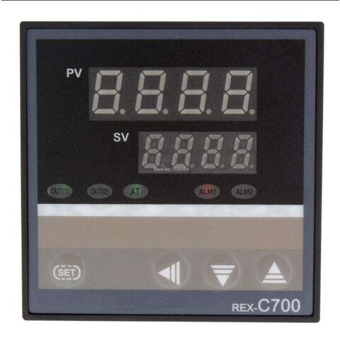 Ac 220v 0-400 Degree Digital Pid Rex-c700 Temperature Controller Thermostat Switch Thermocouple ...