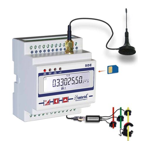 Buy Wholesale China Sde430g-c 200a 4g Iot Power Analyzer Meter Energy ...