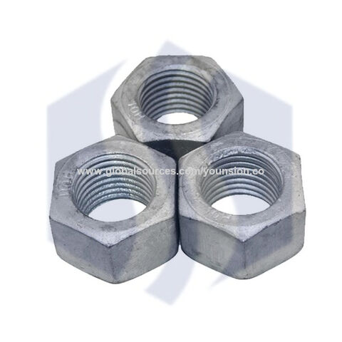 Din934 Nut Galvanized Black Hdg Zp Hex Nut Carbon Steel Hex Nut - Expore China Wholesale Hex Nut ...