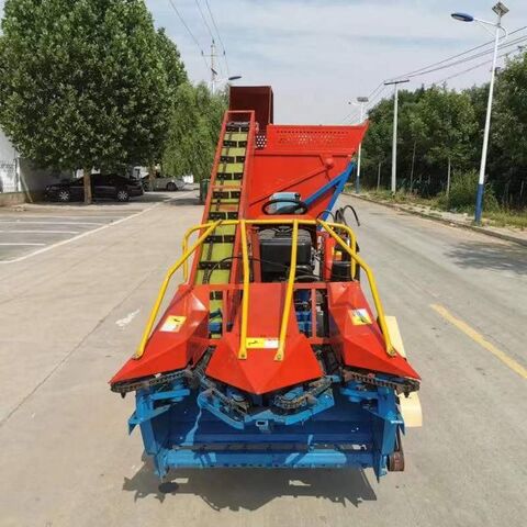 The Corn Mini Combine Harvester And Corn Cob Harvester And Corn Forage ...