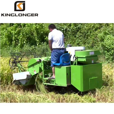 Buy Wholesale China 4lz-1.0a Self-propelled Mini Combine Harvester ...