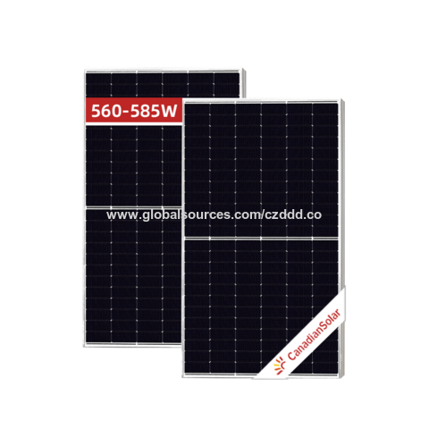 Canadian Solar Panels N-type Topcon Cell 560w 565w 570w 575w 580w 585w ...