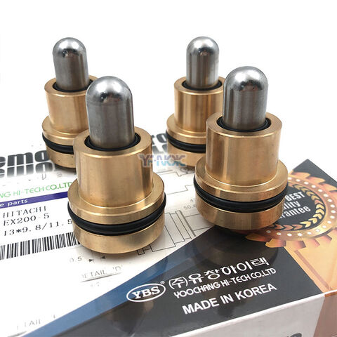 Excavator Hydraulic Valve Pilot Joystick Pusher 9108066 9107447 For Hitachi Ex200-2 Ex200-3 ...