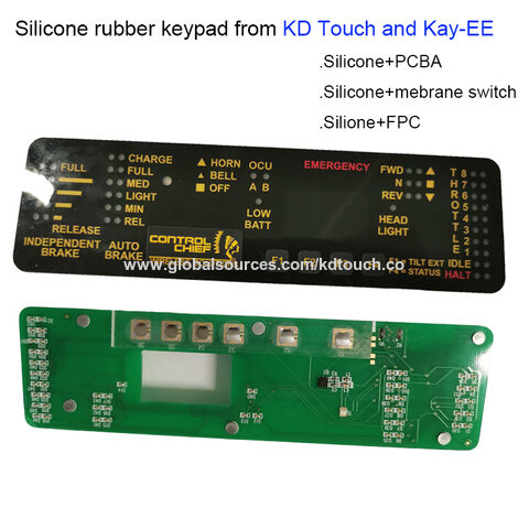 Buy Wholesale China Customized Rubber Membrane Switch & Silicone at USD ...