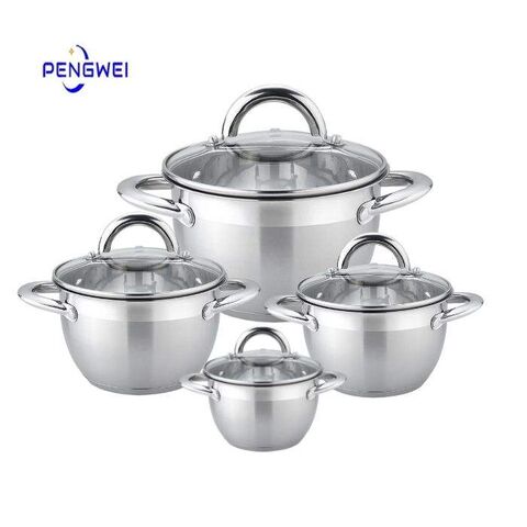 Buy Wholesale China 8 Pieces Belly Shape Hot Pot Casserole Set ...