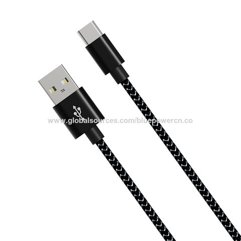 Buy Wholesale China 2a High Quality Metal Nylon Braided Usb Cable ...