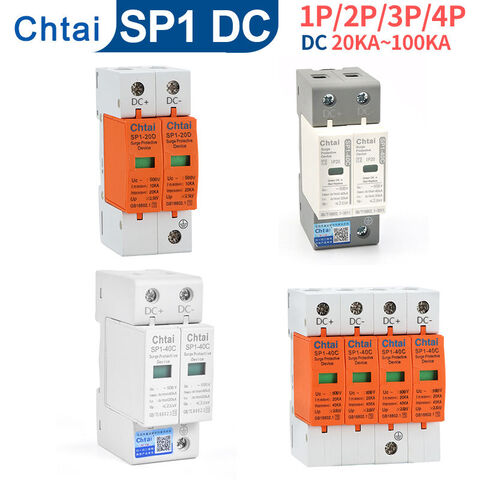 Buy Wholesale China Chtai Dc Surge Protective Device 2p 4p 1000v Dc Pv ...