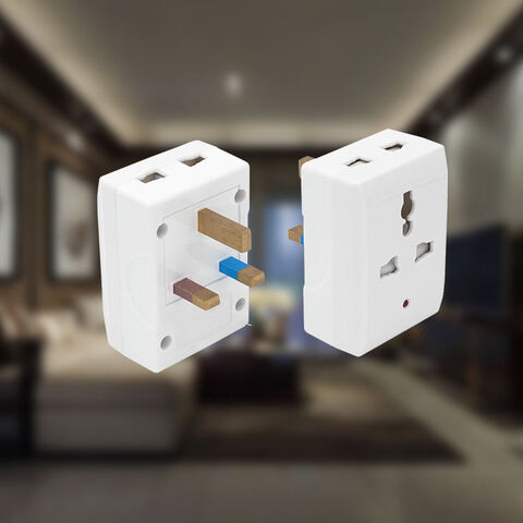 Buy Wholesale China 7506 13a 3 Pin Uae Universal Power Plug Electrical ...