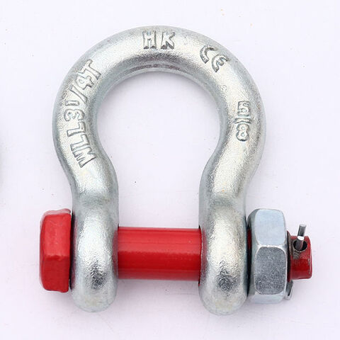 Rigging Grillete Drop Forged Galvanized Steel G2130 Anchor Bow Shackle ...