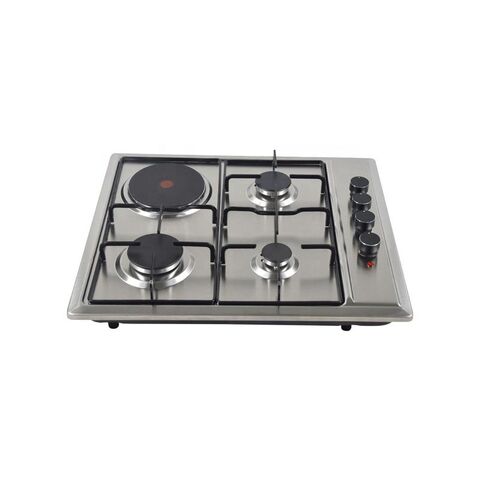 3 Burner Gas And 1 Hot Plate Gas Cooktop Ceramic Plate Cooking Hob Best ...