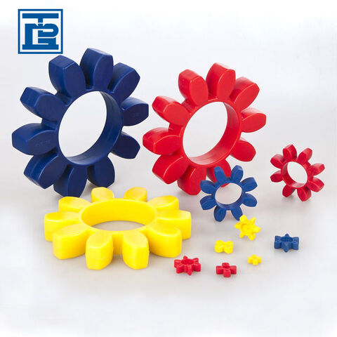 Customizable Plum Buffer Flexible Elastic Coupling Rubber Coupling ...