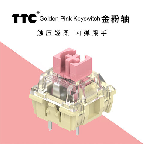 Buy Wholesale China Ttc Gold Pink Keyswitch V2 & Keyswitch | Global Sources
