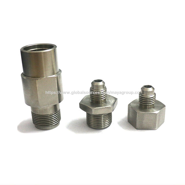 Buy Wholesale China Stainless Steel Brass Screw Adapters Cnc Machined ...
