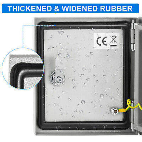 Carbon Steel Electrical Enclosure Ip65 Wall Mount Junction Box, Outdoor ...