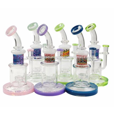 Buy Wholesale China 6 Inch Recycler Glass Bongs Percolator Bongs Glass ...