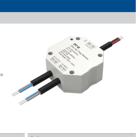 Skydance Da-p 220v 230v 240v Ac Dali Push Dimmer For Dali Drivers - Buy ...