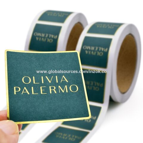 Customized Self-adhesive Packaging Labels Waterproof And Oil-proof ...