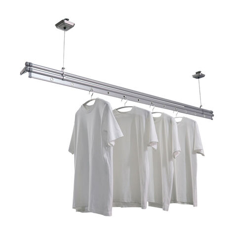 High Quality Silver Color Aluminum Material Single Pole Hand Lift ...