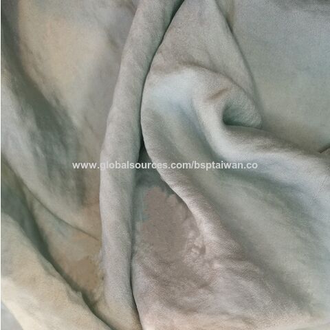 Buy Wholesale Taiwan 100% Polyester Satin Fabric In Light Green ...