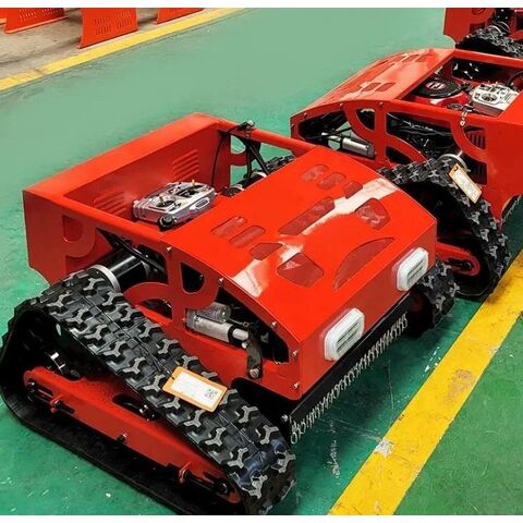 Grass Cutter Machine Remote Control Gasoline Engine Brush Cutter With ...