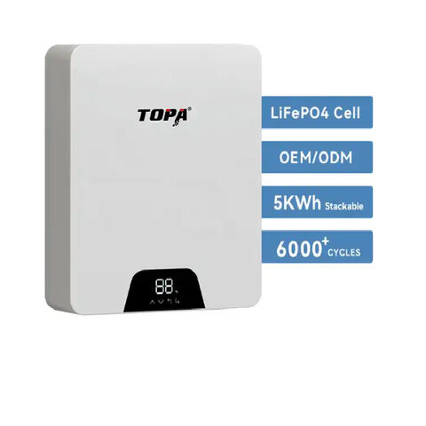 Buy Wholesale China Topa Oem Odm Wall-mounted Home Energy Storage ...