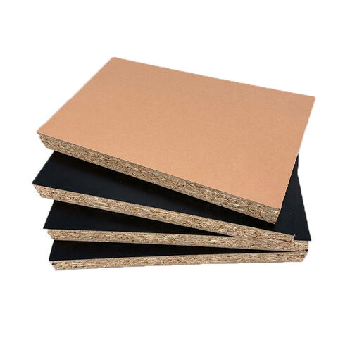 Manufacturer Wood Grain Faced Particle Board Melamine Coated Chipboard ...