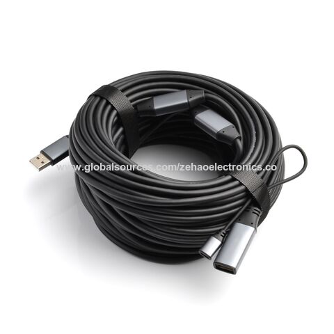 Active Usb Extension Cable 100 Feet,22awg Usb 2.0 A Male To Female Cord ...