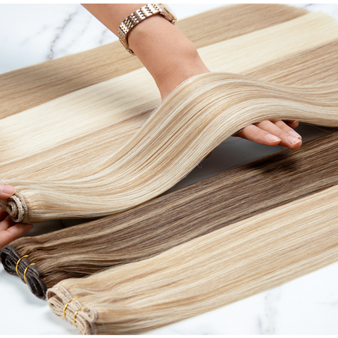 Buy Wholesale China Wholesale Double Drawn Hand Tied Remy Virgin Weft ...