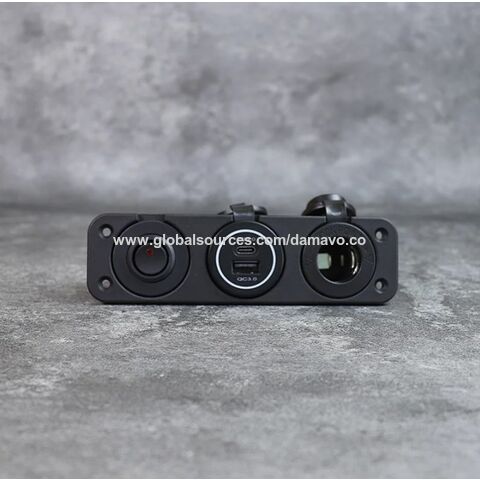 Buy Wholesale China Damavo 12 Volt Light Socket Waterproof 12v Usb ...