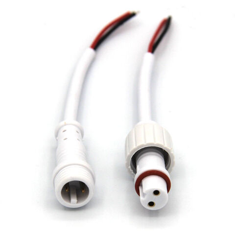 Low Voltage Led Connector 2 Pin Plug Cable Waterproof Connector - China ...