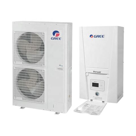 Gree R290 Split Air To Water Heat Pump Dc Inverter Air Source Heating ...