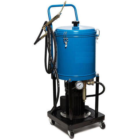 Electric Grease Pump 15l Motorised Lubrication Dispenser High Pressure ...