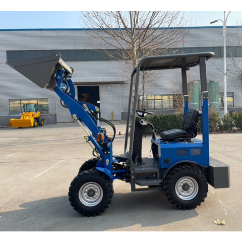 Earth-moving Machinery Cheap New Small Mini Towable Backhoe Loader ...
