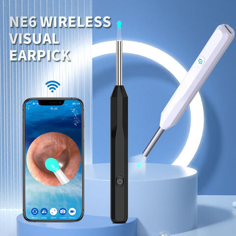 Natfire Ne6 Wireless Wifi Ear Pick Otoscope Camera 1296p Borescope ...