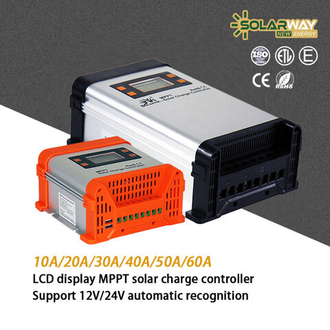 12v/24v 10a 20a 30a 40a 50a 60a Mppt Solar Charge Controller - Buy China Wholesale Solar Charge ...