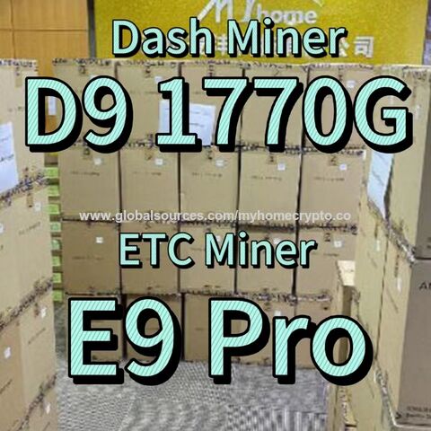 Buy Wholesale China Bitmain Antminer E9 Pro Miner 3680m 2200w 0.6 J/m E9 Pro Mining Miner ...