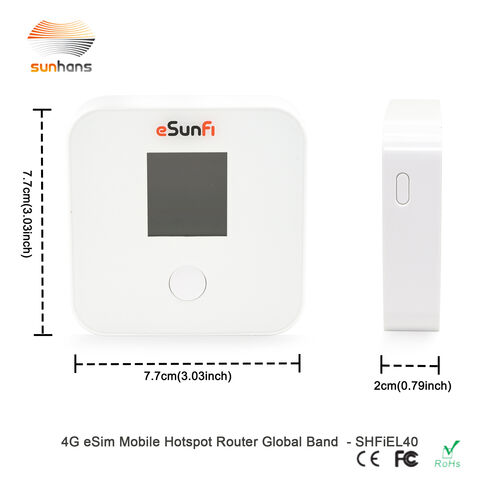 Buy Wholesale China Esunfi 4g Esim Wifi Mobile Hotspot Pocket Router ...