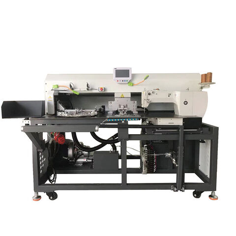 Full Automatic Industrial Sewing Machine For Jeans Patch Pocket And Welt Non Ironing Patch ...