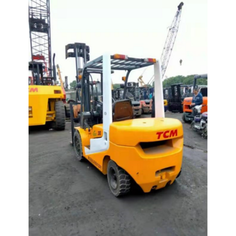 Japanese Forklifts Tcm 3 Tons Telehandler Used Tcm Fork Lift Diesel ...