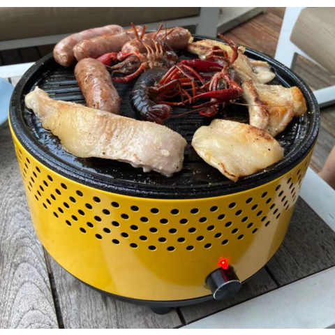 Home Custom Portable Lotus Stove Bbq Cooking Benchtop Smokeless Bbq ...