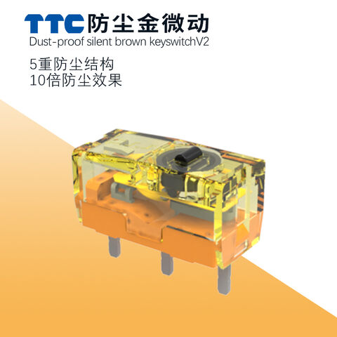 Bulk Buy China Wholesale Ttc Dustproof Golden Micro Switch from Trantek ...