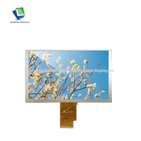 Buy Wholesale China 7 Inch Transmissive Display Ips View Angle With 800*480 Resolution Rgb ...
