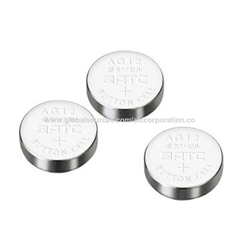 Buy Wholesale Hong Kong SAR Ag12 Coin Cell Battery 0% Mercury Alkaline ...
