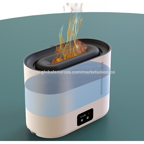 Buy Wholesale China New 3l Flame Humidifier Home Desktop Ultrasonic ...