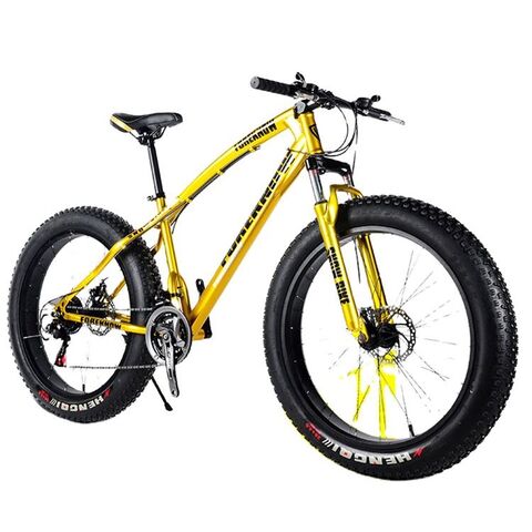 Full Suspension Adult Fat Tire 26 Inch Mtb Frame Downhill Yellow Cycle ...