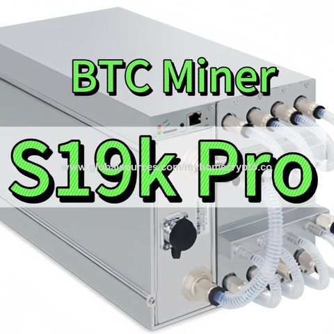 Buy Wholesale China Antminer Btc Miner S19k Pro Brand New Bitcoin ...