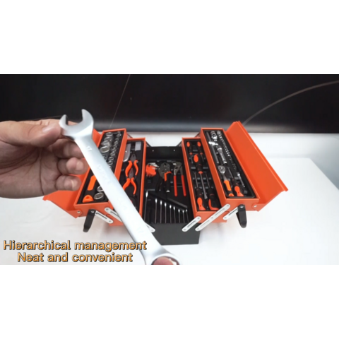 Suitcase Hardware Tool Box Set 85 Pieces Of Metal Box Home Car ...