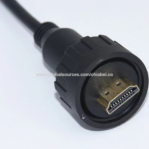 Waterproof Hdmi Cable Male To Female Hdmi Extension Flush Dash Panel ...